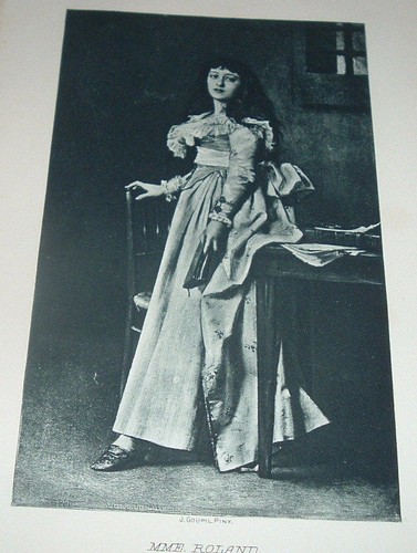 1900 Antique Print Madame Roland Marie Jeanne Phlippon Manon Roland ...