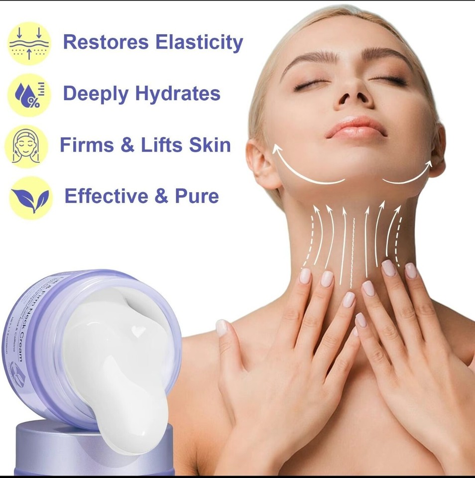 Neck Firming Cream, Tighten & Lift Neck Firming Cream, Anti-Aging Neck ...