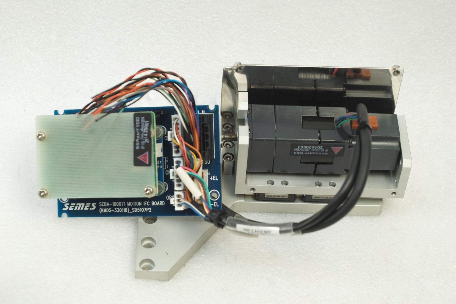 ORIENTAL MOTOR CRD5107P2, SEMES SEBA-100071 MOTION IFC BOARD, LIMO 6053 ...