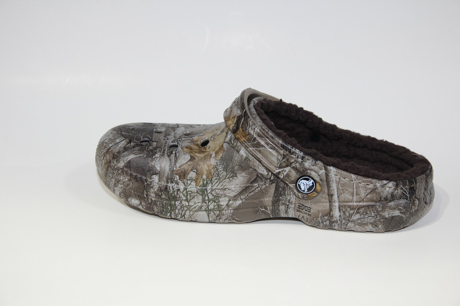 CROCS Lined Double Comfort Slip-on Cushioned Clog Slippers MEN'S Size ...