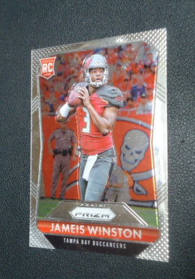 Jameis Winston 2015 PANINI PRIZM ROOKIE Card #244 BUCCANEERS | eBay
