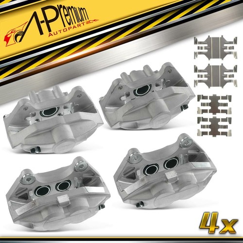 4x Brake Caliper Front & Rear for Nissan 370Z Infiniti G37 M56 FX50 Q50 ...