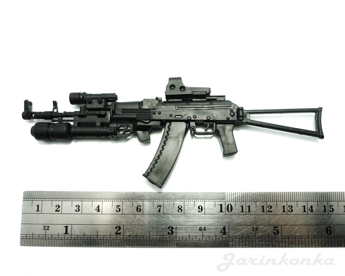 Western Gun Prop Buy 1/6 Scale RX4 Assault Rifle Beretta W/ Grenade ...