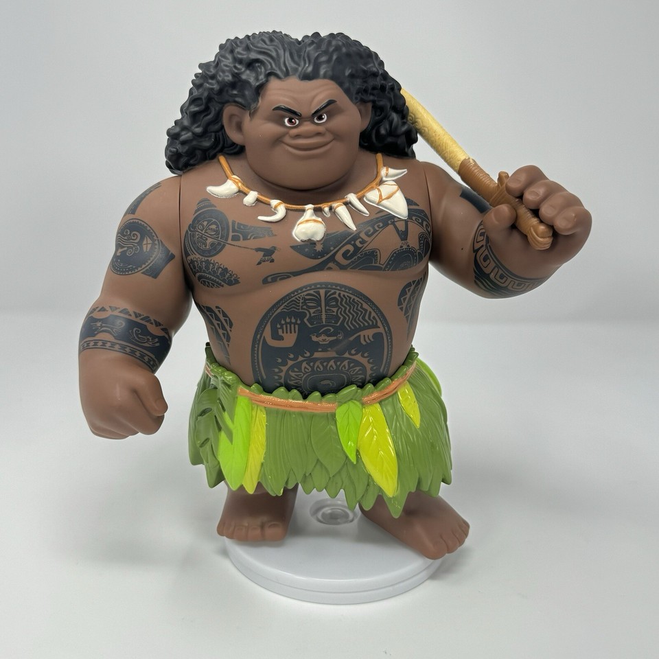 Disney MOANA & MAUI 10” Action Figure Toy w/Hook | eBay