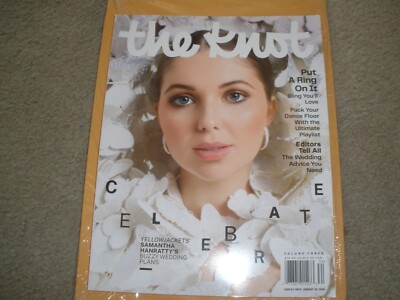 THE KNOT MAGAZINE SAMANTHA HANRATTY (Cover) WINTER 2023 PUT A RING ON ...