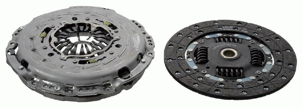LuK Clutch Kit fits Ford Usa Ranger TDCi 3.2 11- 627303209 270 mm ...