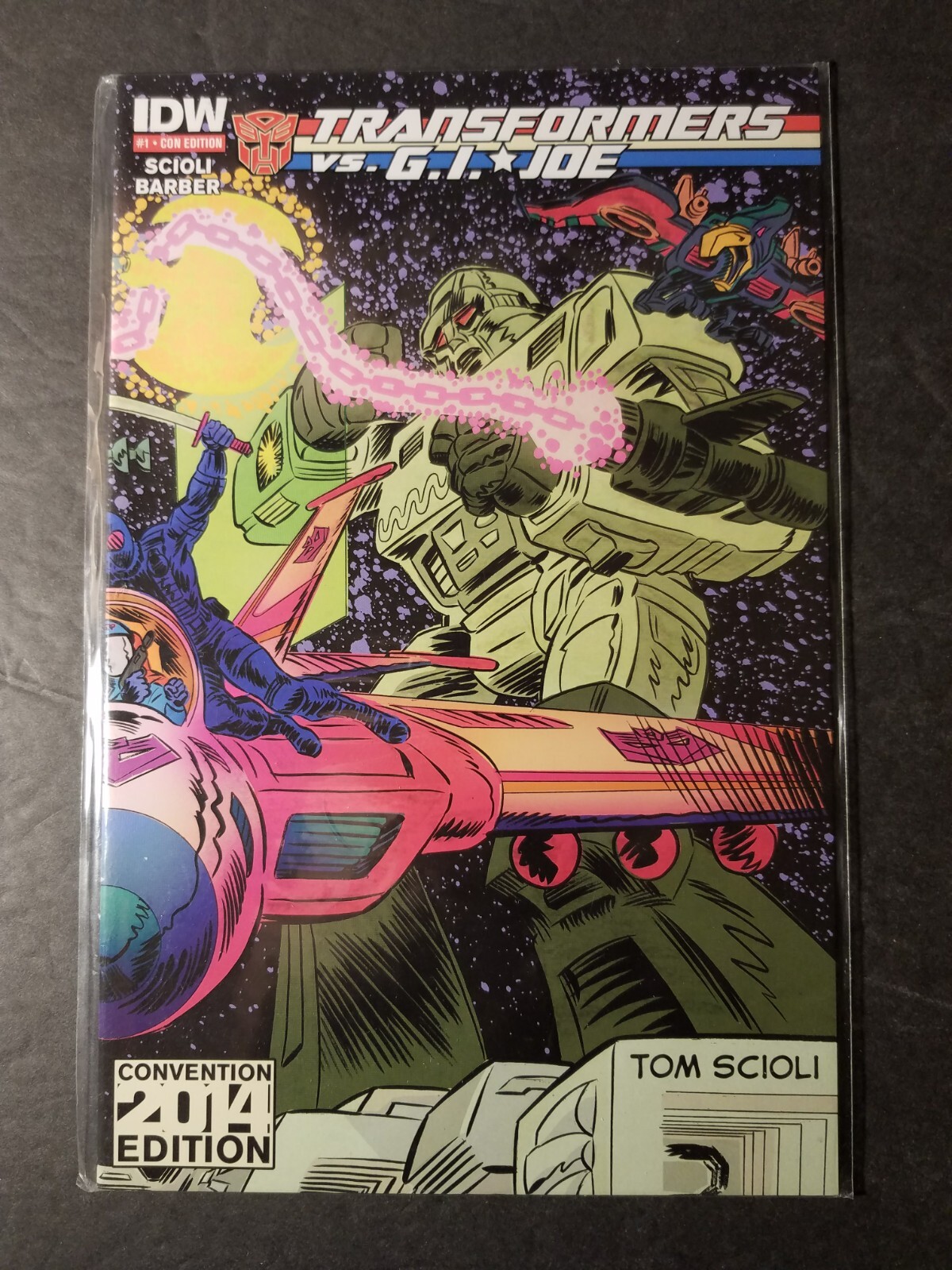 TRANSFORMERS VS GI JOE 1 NYCC SDCC SAN DIEGO COMIC CON CONVENTION 2014 ...
