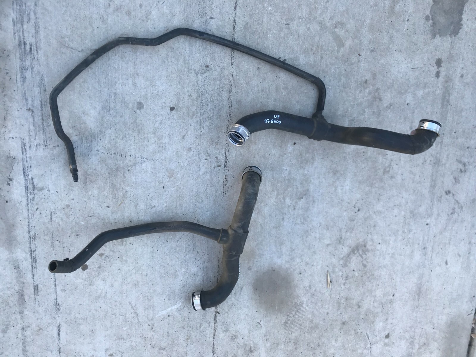 2007 MERCEDES S550 RADIATOR COOLANT UPPER & LOWER HOSE PIPE LINE OEM | eBay