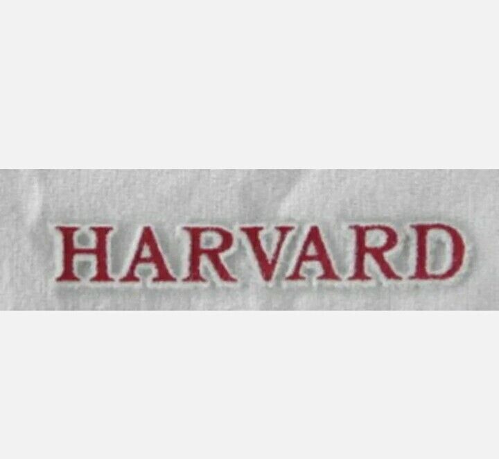 2 NCAA Harvard Crimson Iron-On Transfer Patches.MINT.Fast same day ...