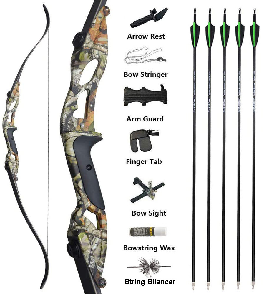 Recurve Jagdbogen Anfänger Bogen Komplettsets » BogenSportWelt.de