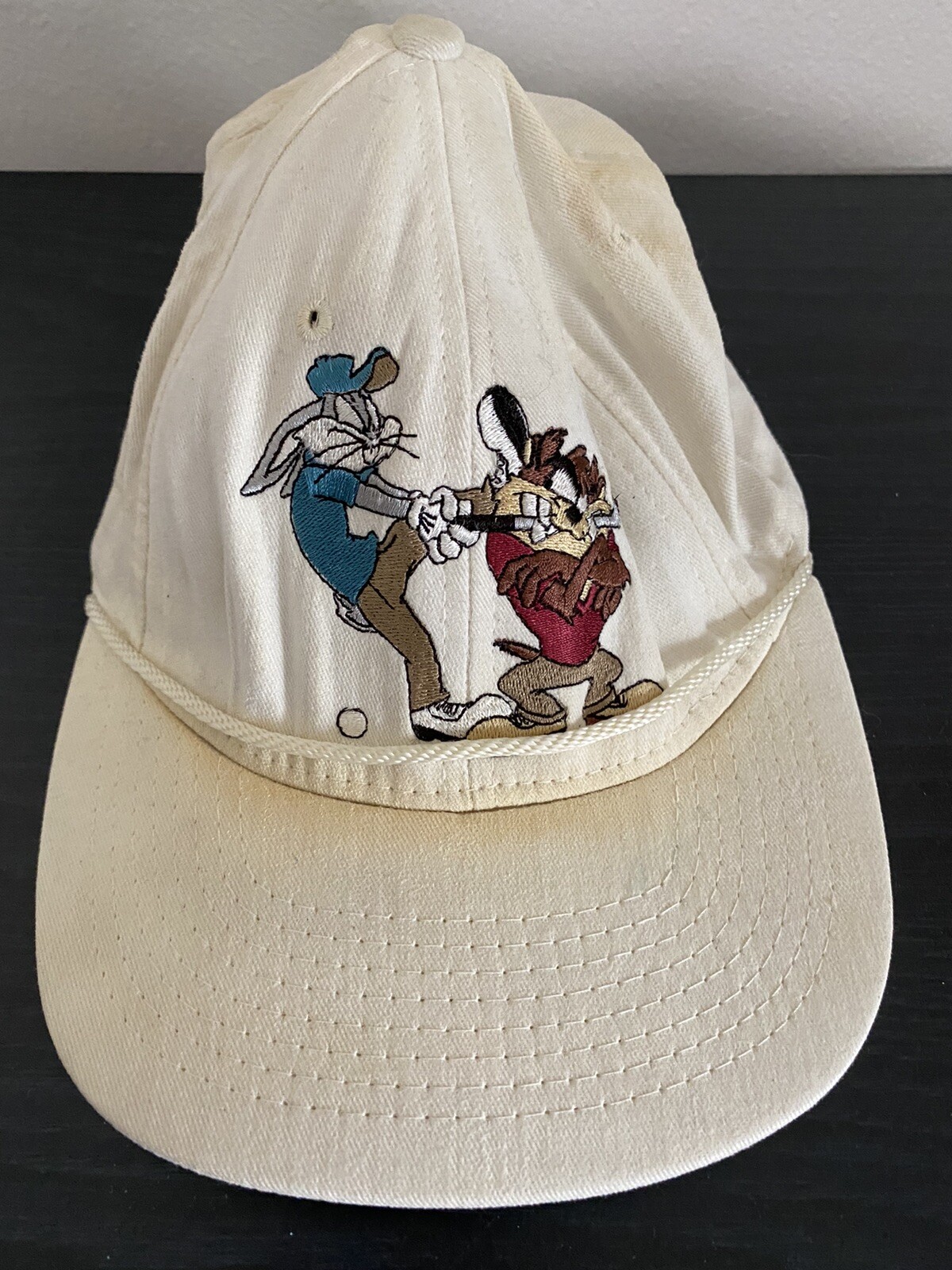 Vintage Looney Tunes Bugs Bunny + Taz Golfing Hat Cap… - Gem