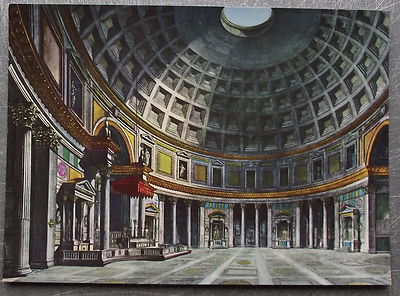 Carte postale ROMA INTERNO DEL PANTHEON postcard | eBay
