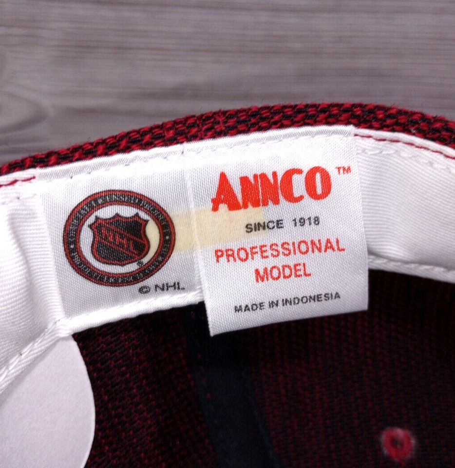 Vintage NHL Chicago Blackhawks Hat Annco Pro Model Wool Blend Snapback ...