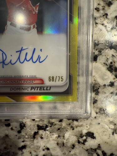 2024 Bowman Chrome - Prospect Autographs Dominic Pitelli #CPA-DPI ...