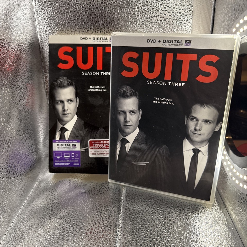 Suits TV Series Complete Seasons 1-3 One Two Three 1 2 3 (DVD ...
