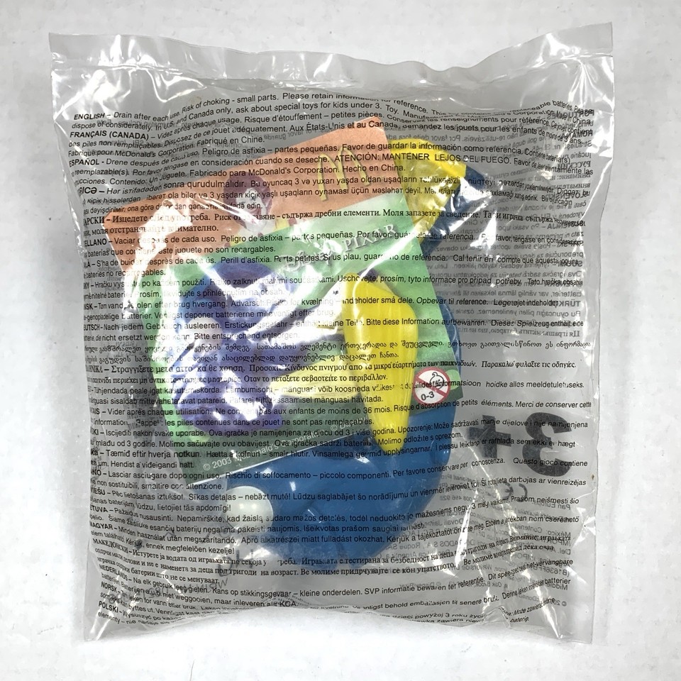 NEW 2003 McDonald’s Disney Pixar Finding Nemo DORY Happy Meal Toy | eBay