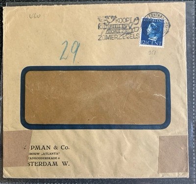 Netherlands Nazi Censor Cover Excellent Condition | eBay