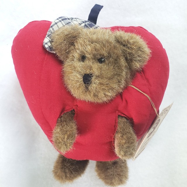 Boyds Bears "Fritter Appleton" 6" Plush Apple Peeker Bear Style #904304 ...