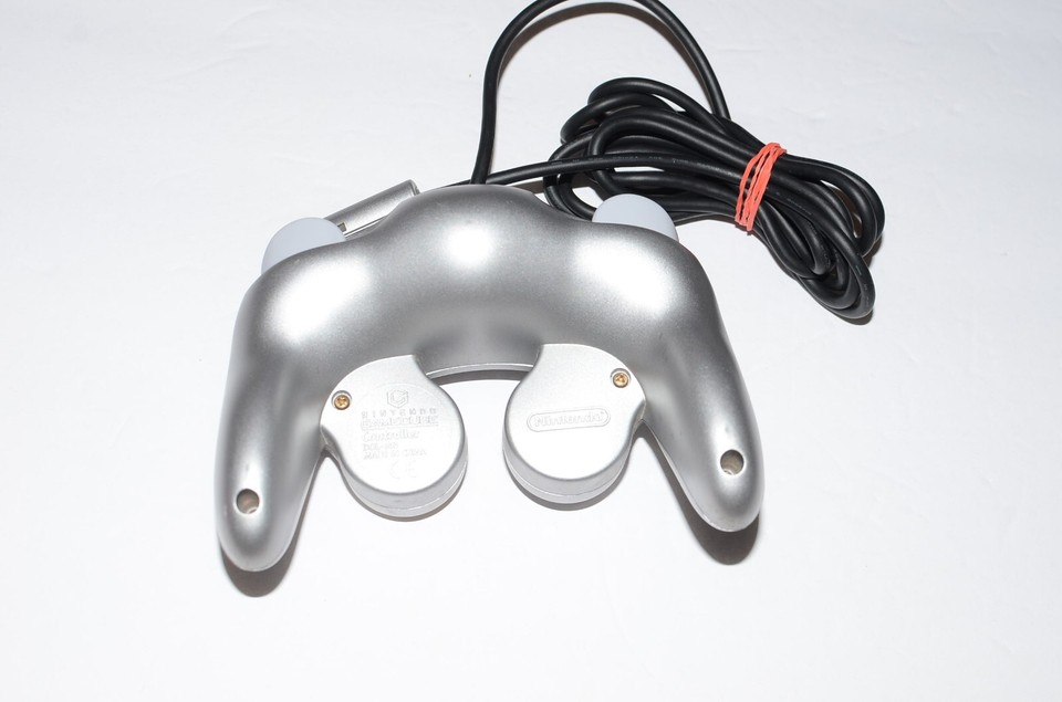 Nintendo GameCube Official OEM Platinum Silver Controller Gamepad DOL ...