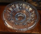 JOBLING ART DECO LT BLUE CENTERPIECE BOWL W WALTHER & SOHNE ARABELLA ...