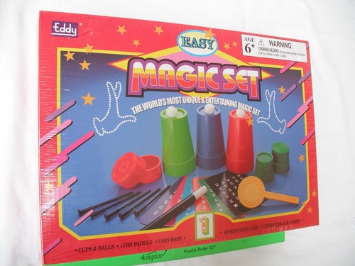 SALE! Eddy 3001, Easy Magic Set #1, 5 Tricks, Beginner Magician,Unique,Entertain | eBay