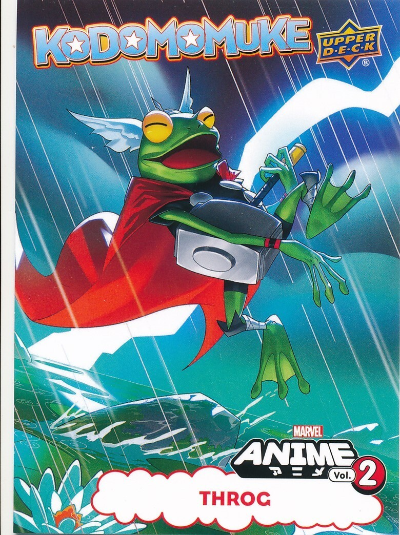 K-17 THROG 2023 Upper Deck Marvel Anime Vol 2 KODOMOMUKE THOR | eBay