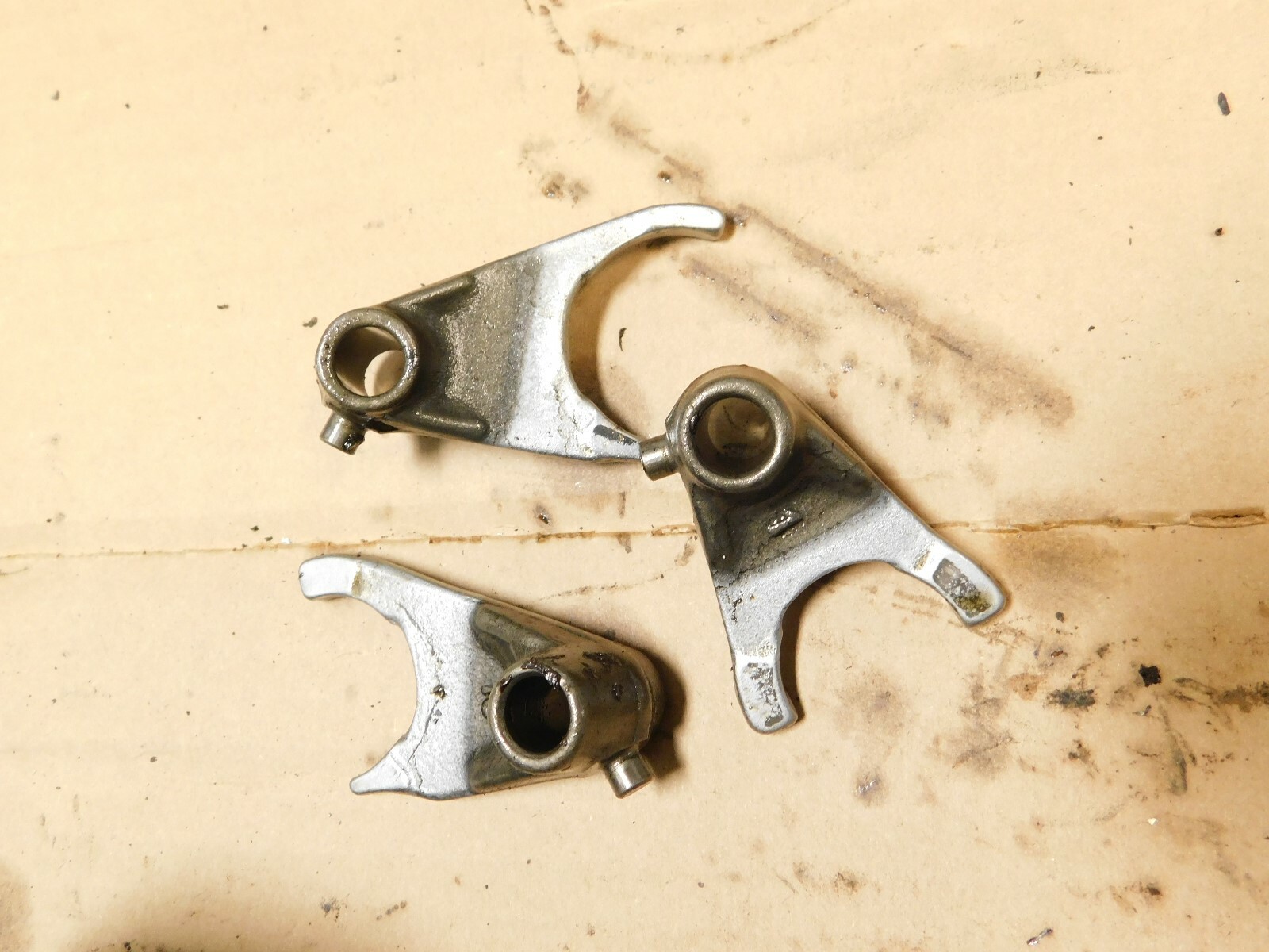 yamaha YTM200ER tri moto 200 transmission gear shift forks xt200 86 ...