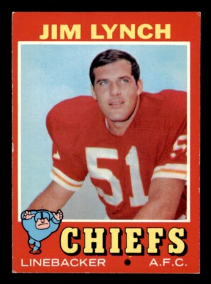 1971 Topps Football #232 Jim Lynch EX | eBay