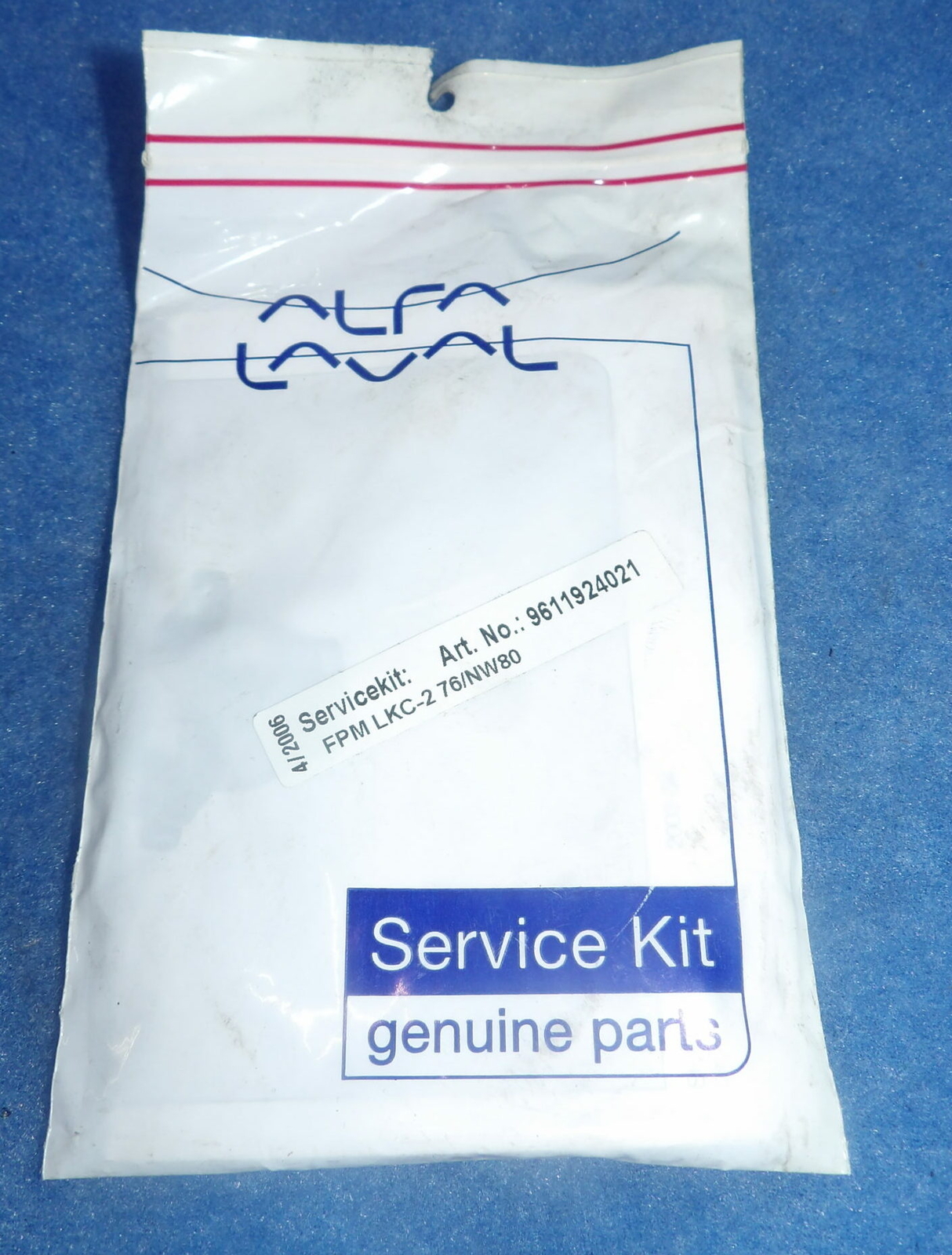 NIB ALFA LAVAL INC 9611924021 FPM LKC-2 76/ NW80 Service Kit | eBay