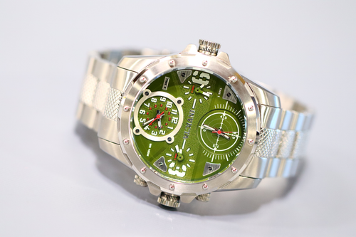 Invicta Men's 31147 Coalition Forces Quartz Chronograph Green Dial ...