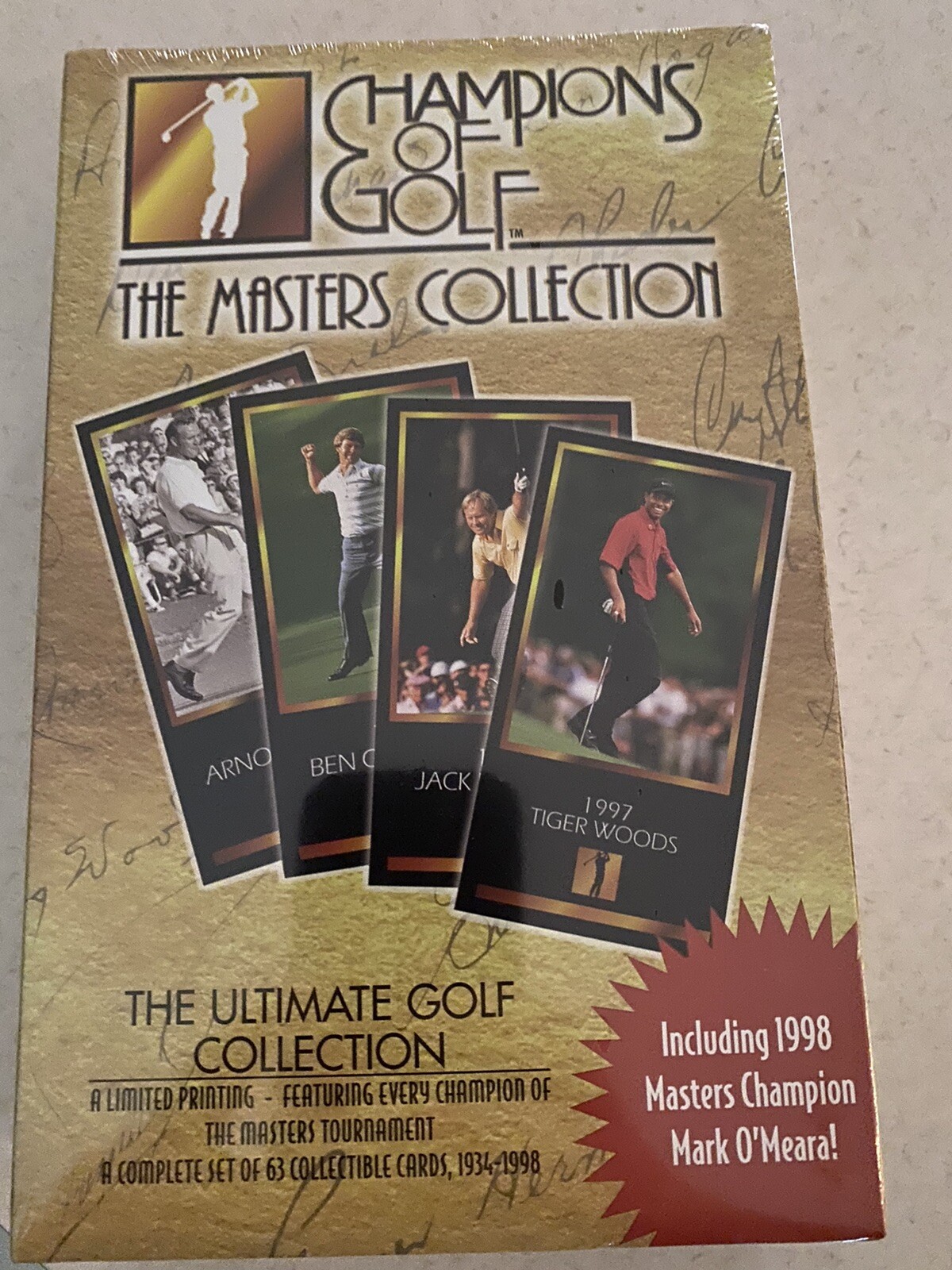1998 Grand Slam Ventures Champions of Golf The Masters Collection.1 ...