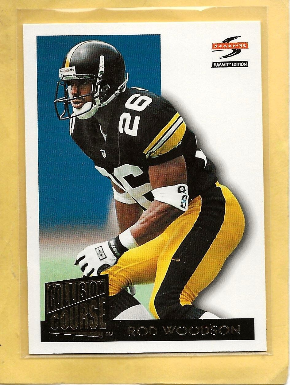ROD WOODSON - 1993 Score Summit "Collision Course" - #137 - Steelers ...