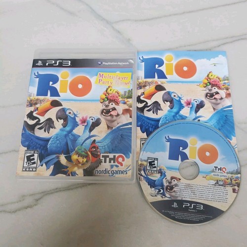 PS3 PLAYSTATION 3 RIO MULTIPLAYER PARTY GAME GAME COMPLETE CIB ...