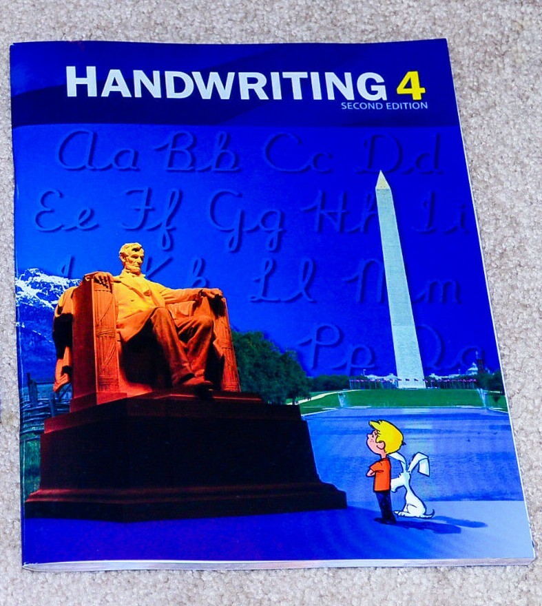 BJU Bob Jones 4th grade HANDWRITING 4 SET Student Workbook | eBay