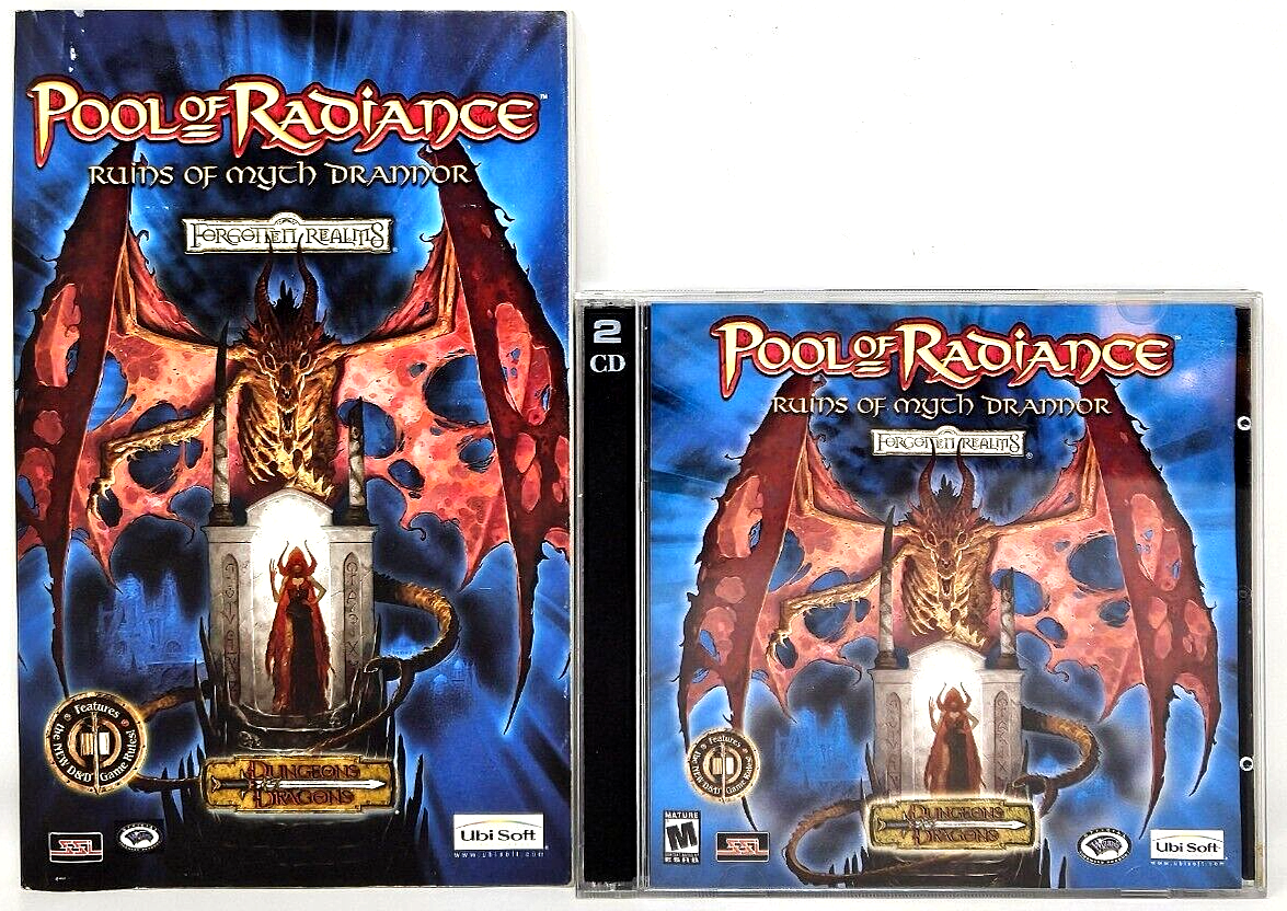 Pool of Radiance Ruins of Myth Drannor Forgotten Realms Dungeons ...