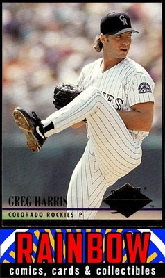1994 Ultra #481 Greg Harris Colorado Rockies | eBay