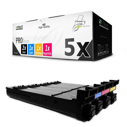 5x PRO Toner f r Konica Minolta Magicolor 5550-DTHF 5550-DTH 5570-DH ...