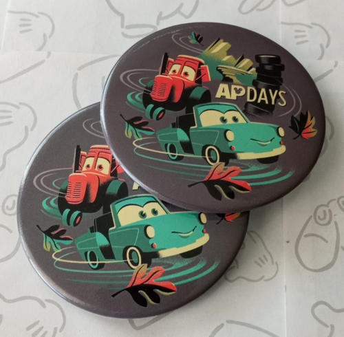 Cars Land AP Days 2016 DCA Disney Button Pin 114619 | eBay