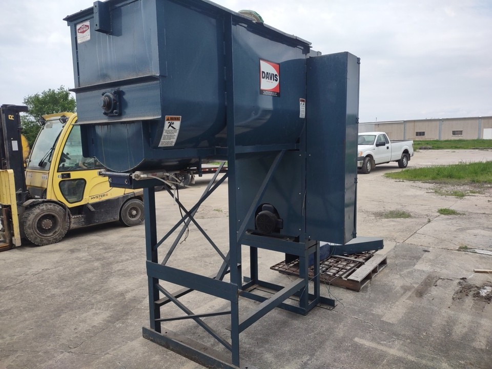Davis Paddle Mixer 900 Lb Capacity Feed Mixer | eBay