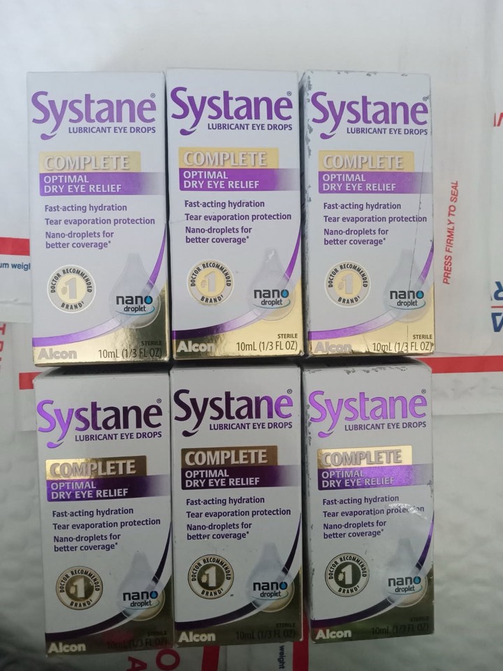 6 Boxes Systane Complete PF 10mL Each Eye Drops Dryness | eBay