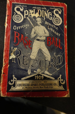 1909 Spalding Vintage Official Baseball Guide Book | eBay