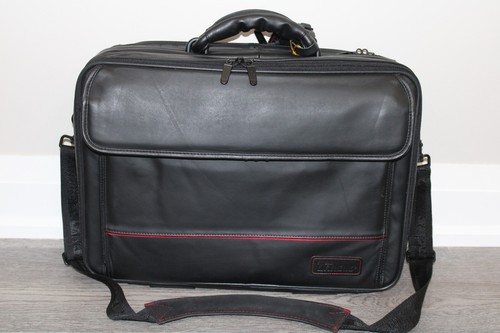 Targus Laptop Bag Notebook Case Briefcase Men/Women Genuine Leather ...