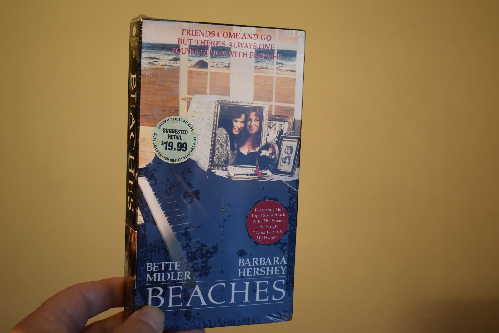 Beaches VHS 1996 Bette Midler Barbara Hershey Classic Drama Factory ...