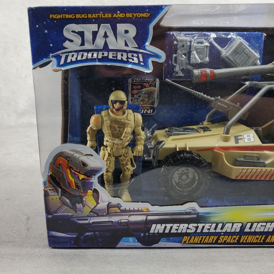 Lanard Star Troopers Interstellar Rover Light & Sound Vehicle & Figure ...