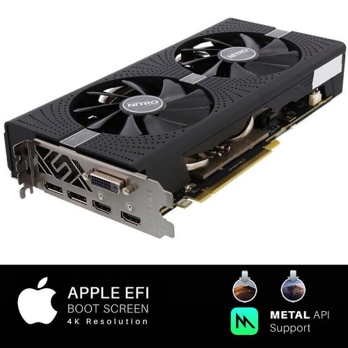 Apple Mac Pro AMD Radeon Nitro RX 580 8GB PCI-E Video Card 580 OSX ...