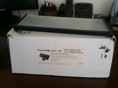 PHILIPS COLOR KINETICS 116-000002-00 COLORBLAST 12 LED RGB, WHITE w ...