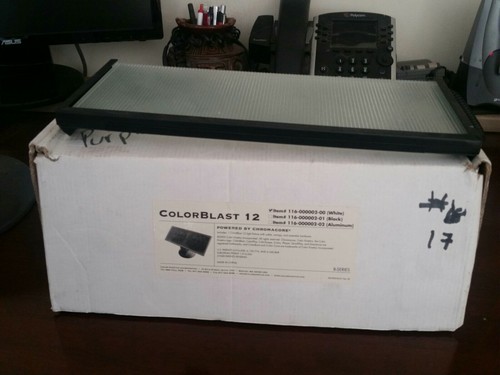 PHILIPS COLOR KINETICS 116-000002-00 COLORBLAST 12 LED RGB, WHITE w ...