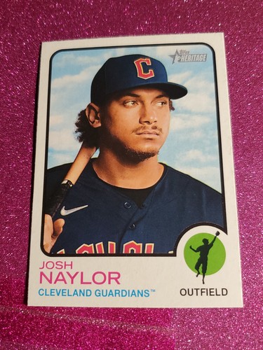 2022 Topps Heritage #167 Josh Naylor Cleveland Guardians | eBay