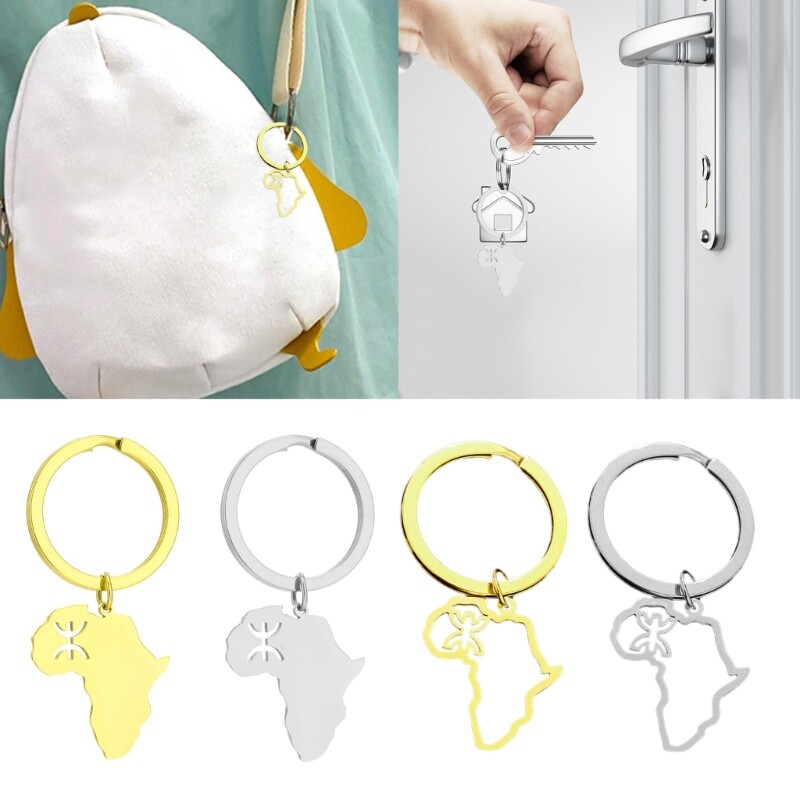 African Berber Keyring Ethnic Style Keyring Jewelry Versatile Keychain ...