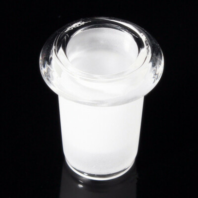 Clear Glass Expander Reducer Adapter Connector Lab 14mm Female to 18mm ...